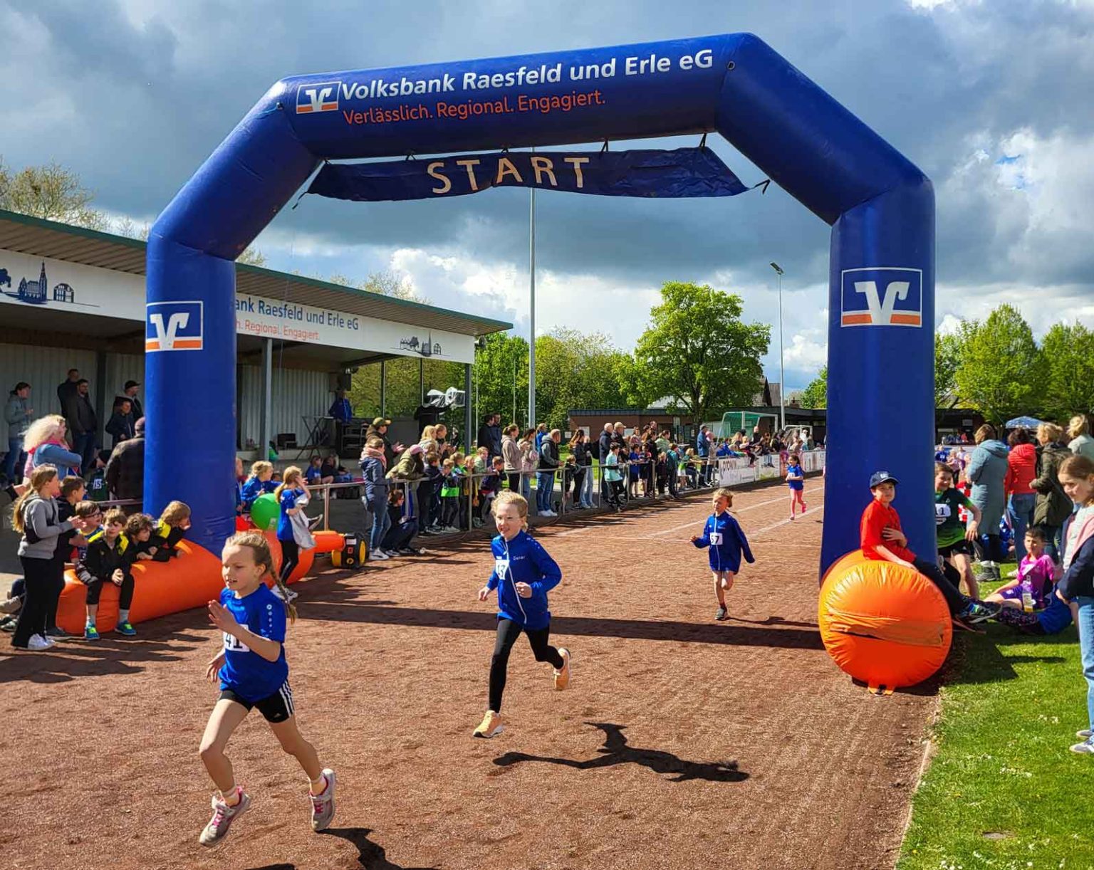Kinderleichtathletik TSV Raesfeld begeistert 100 Kinder